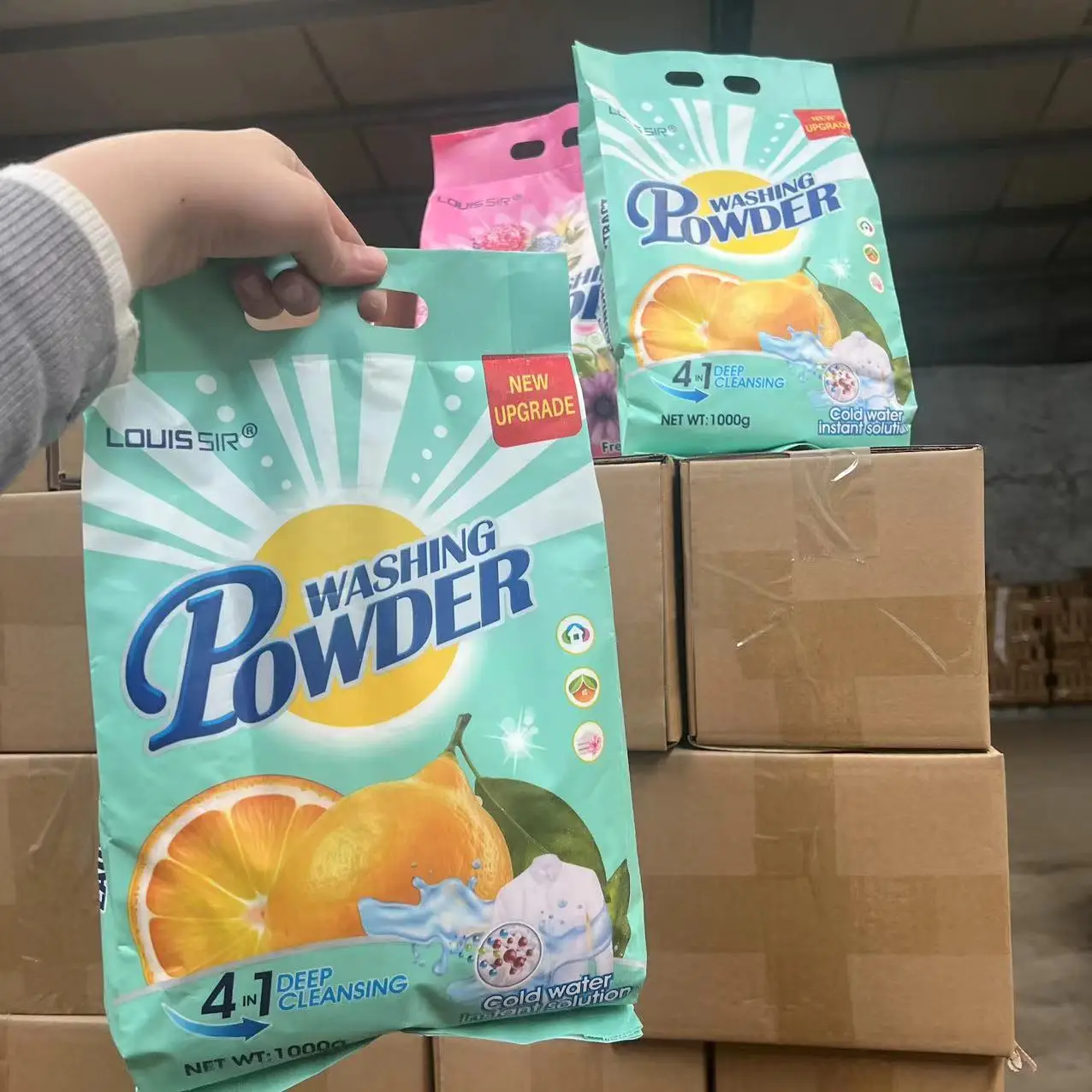 Floral Scented Laundry Detergent - 500g Powder from China
