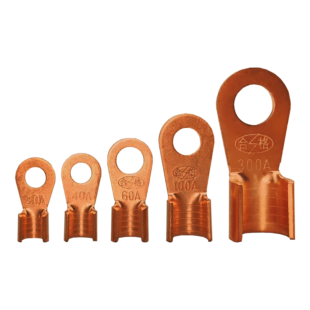 Oem Ot 30-500a Circular Splice Terminal Copper Cable Connector Pure Red Copper Material Wiring ...