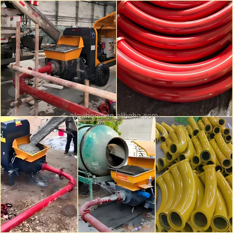 PUTZMEISTER CONCRETE PUMP Bend Pipe Seamless Steel Bends Long Type ...