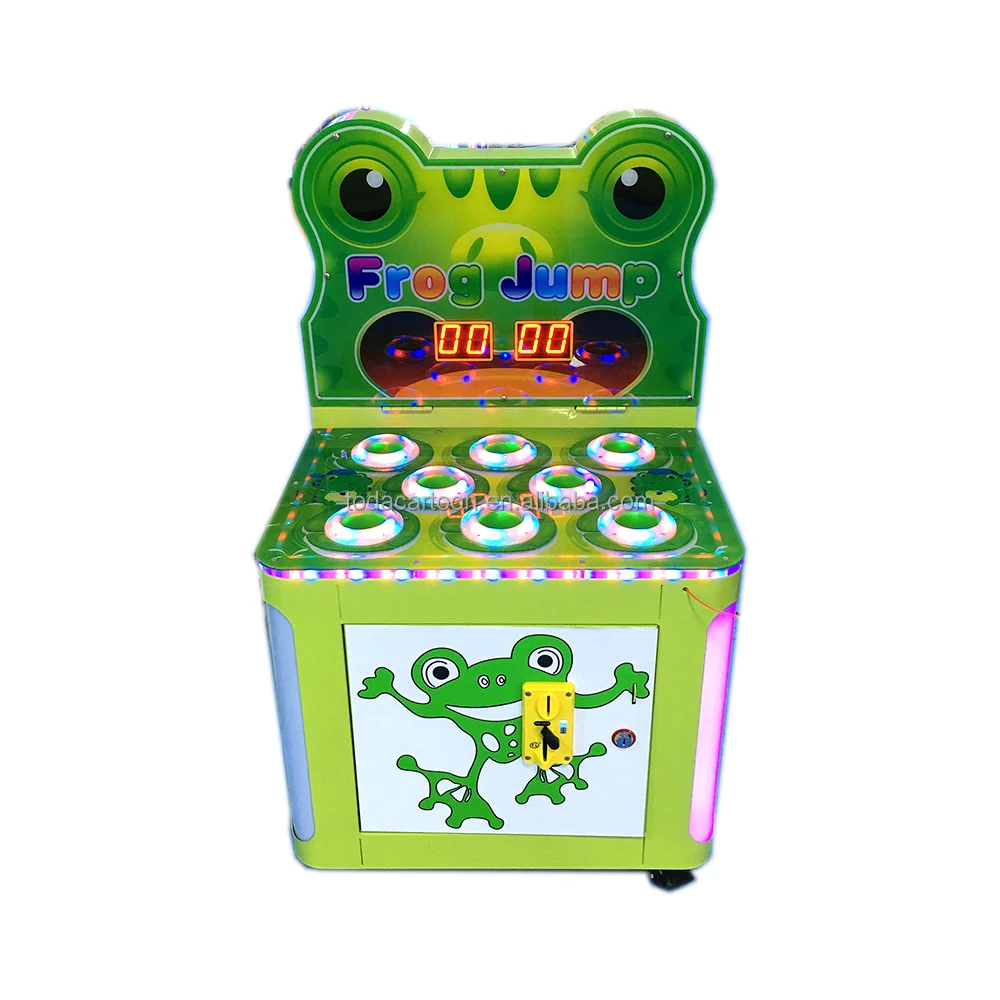 Kids Play Hammer Game Machine Hitting Hammer Crazy Frog - Buy Hitting ...