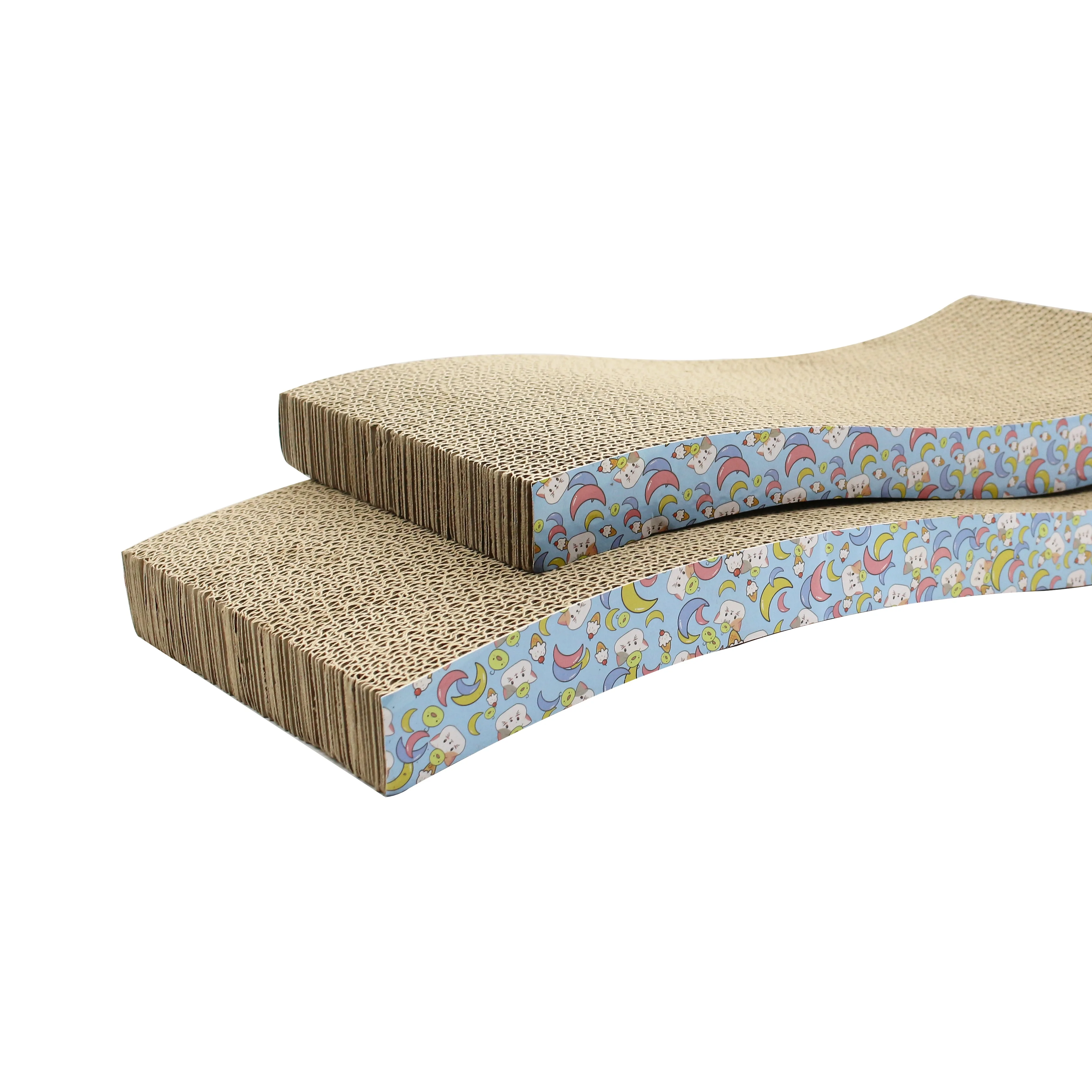Nuode Wave Shape Cat Scratching Board With High Quality And Fair Price ...