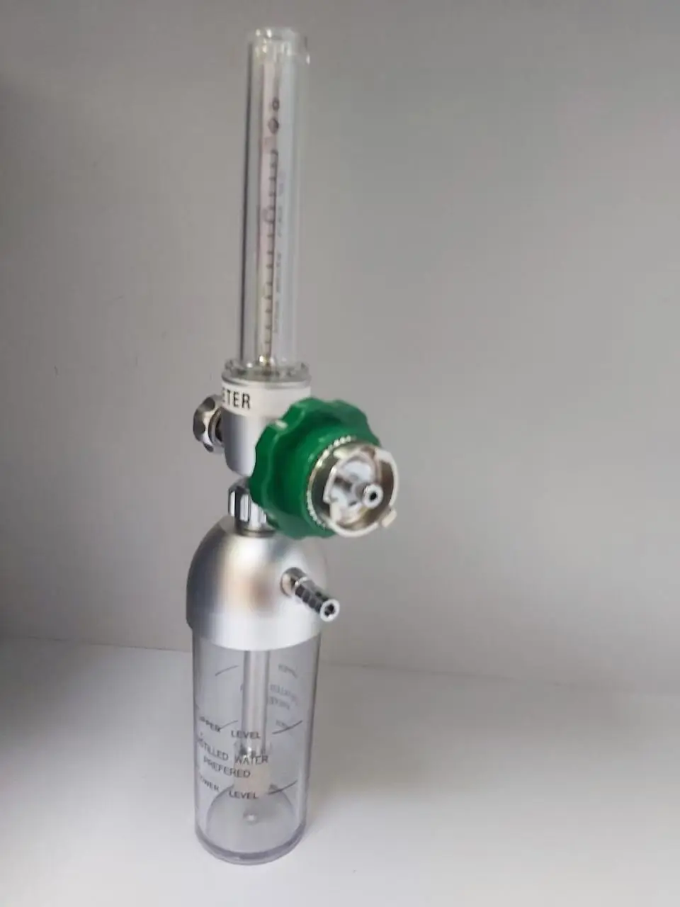 French Adapter Medical Oxygen Pressure Regulator With 1-15lpm Flowmeter ...