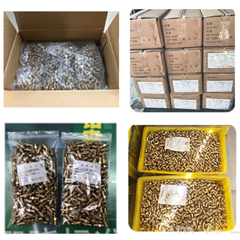 M2 M3 M4 M5 M6 M8 Knurled Brass Heat Staking Threaded Inserts Brass ...