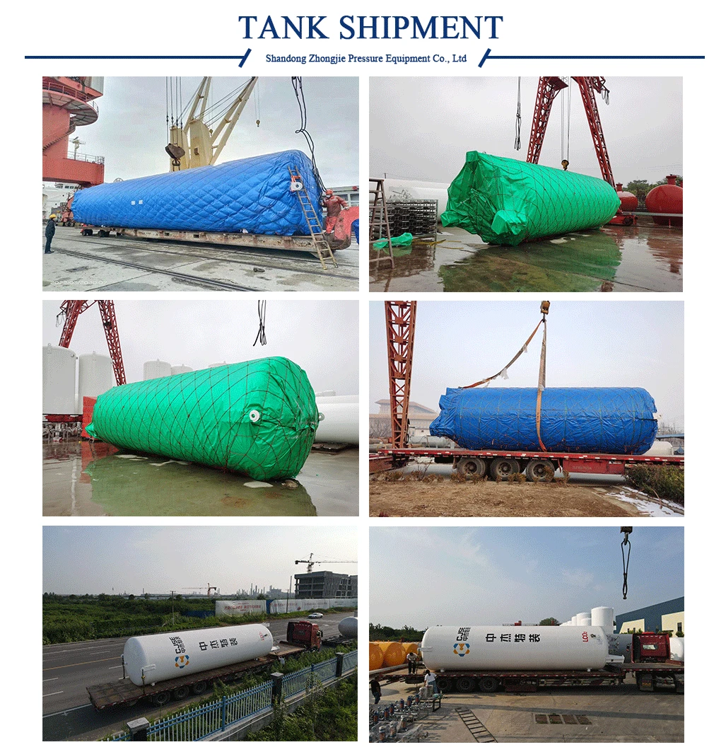 20 Ton VIE Cryogenic Tank for Food Grade Liquid CO2 Storage
