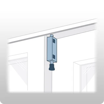 Keyed Sliding Glass Patio Door Foot Bolt Lock For Ventilation Purpose ...