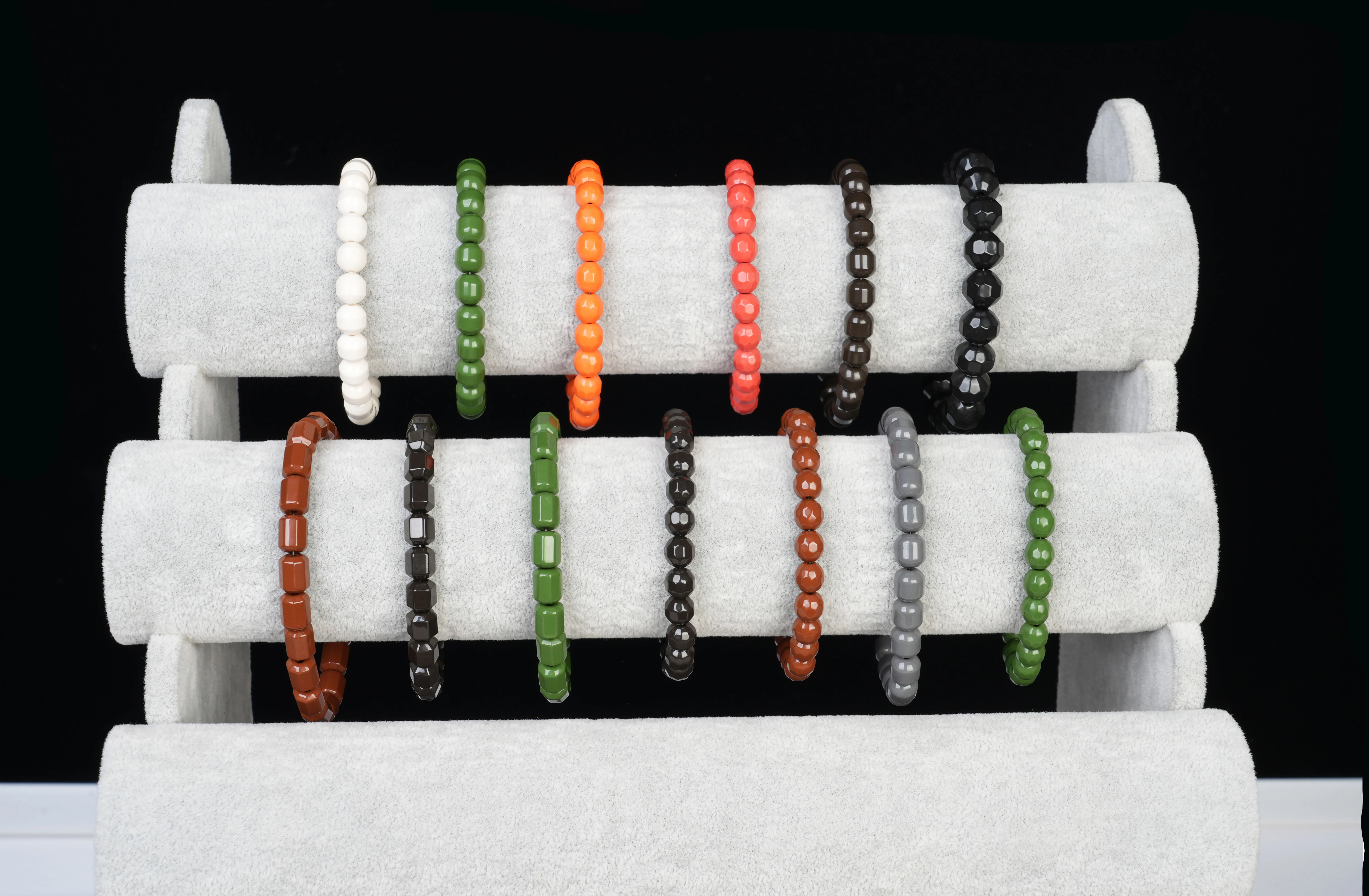 Korea Negative Ions & Far Infrared Rays Bracelet Beads Necklace Stone ...