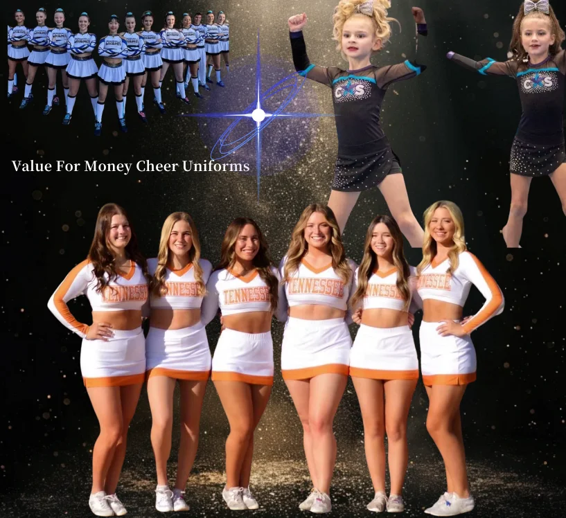 Varsity Style Cheer Uniforms Sets - Cheerleading Game Day Uniforms ...