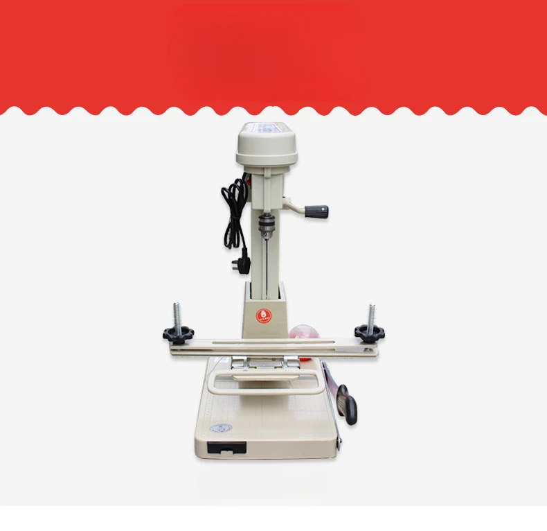 80mm Electric Paper Hole Drilling Machine & Binder - OEM Available