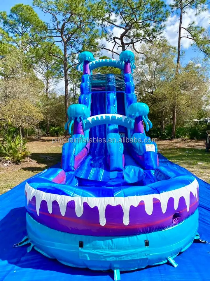 Big Water Slides Professionnel Waterslides Comercial Inflatables Pool ...
