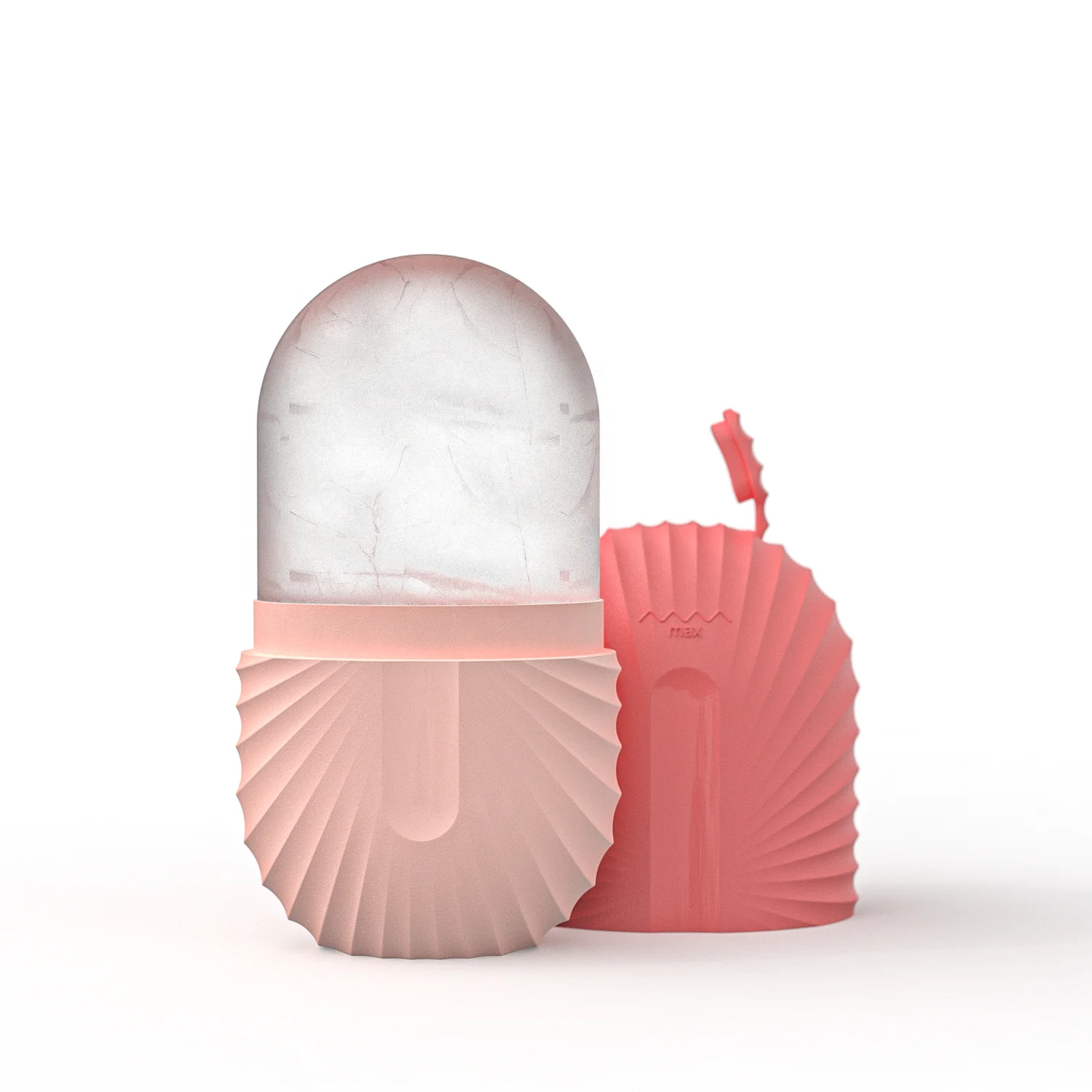Freezer Ice Roller Mold with Serum Glow Cube Ice Roller Massage for ...