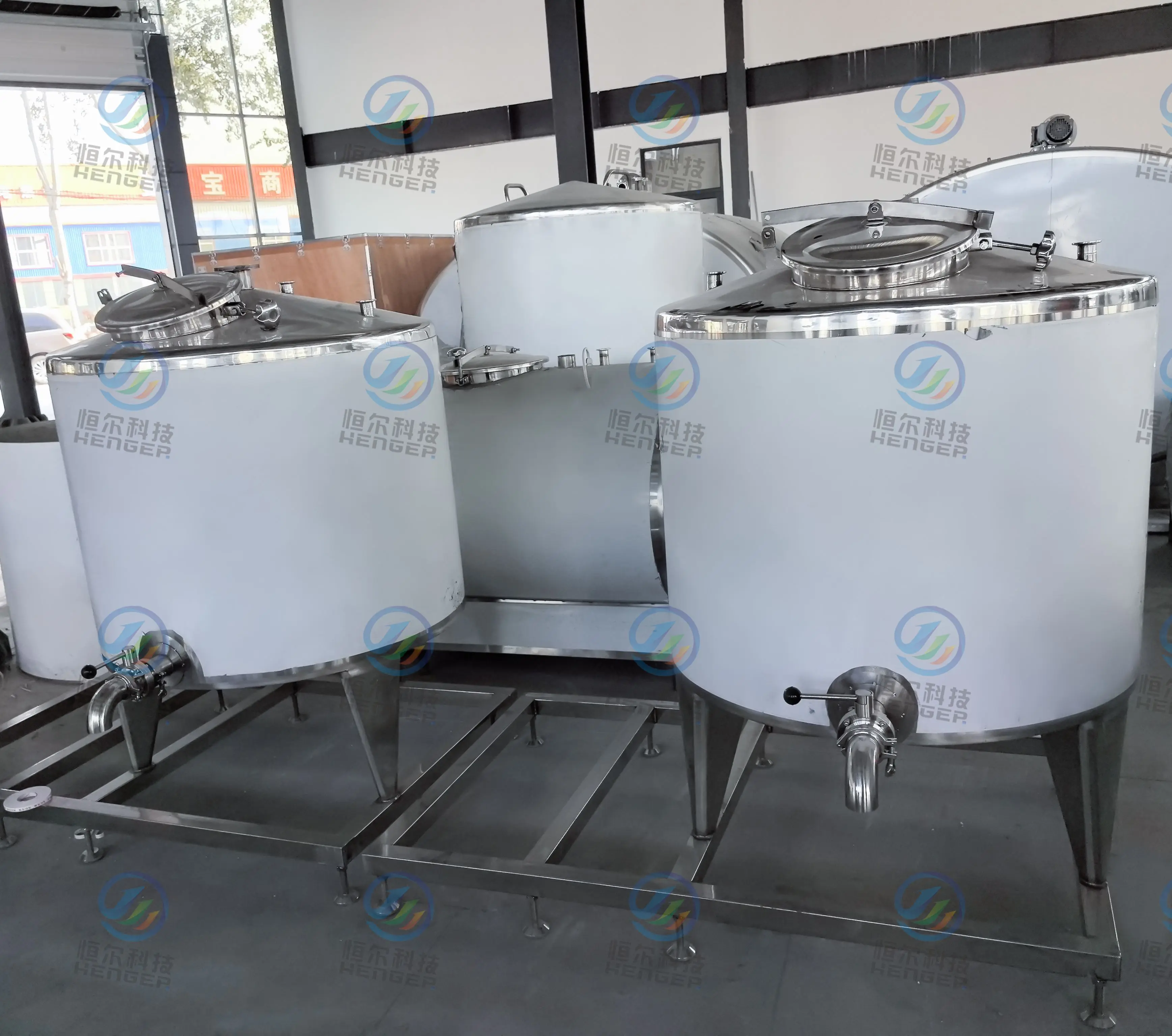 1000 Liter Milk Cooling Tanks - Efficient & Durable Solutions