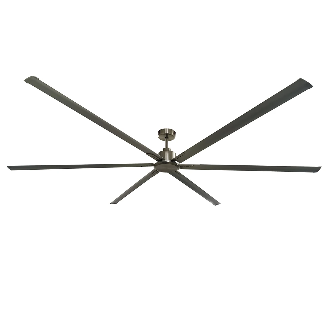 Industrial 120 Inch Big Fan Ceiling 6 Aluminum Blades Dc Motor Large ...