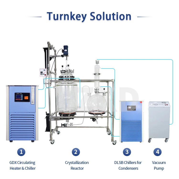 Crystallization Purification Reactor with Filtration System High Purity ...