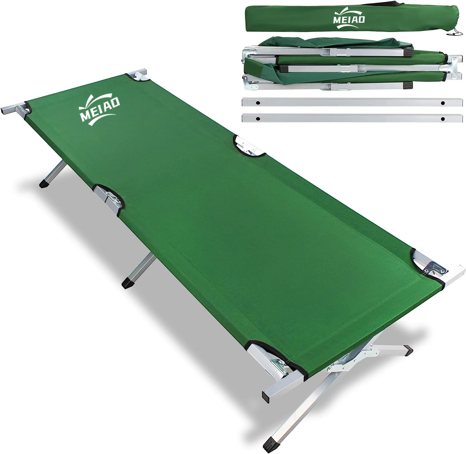 Camping Cot Folding Cot Sleeping Bed Adjustable Foldable Portable ...