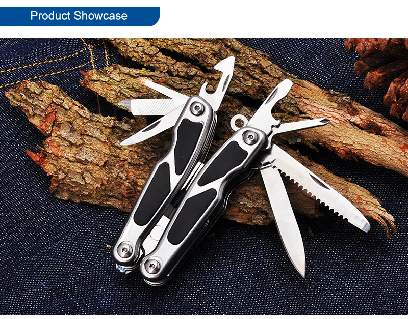 Multifunction Combination Pliers Wire Cutter Multitool Knife Camping Pocket Tools Outdoor ...