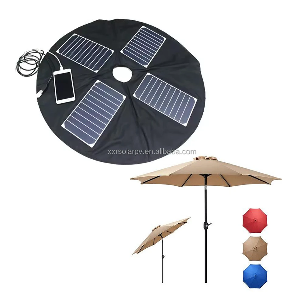 88W Custom Solar Panel - Umbrella Shape Charger for Outdoor