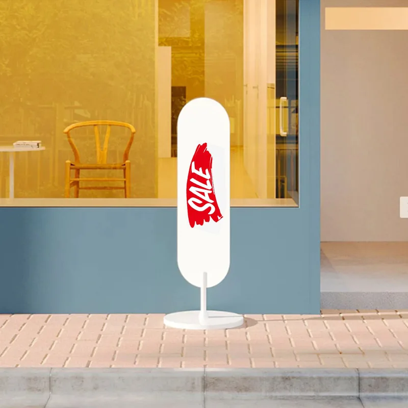 Heavy Duty Floor Standing Metal Display Sign Poster Stands