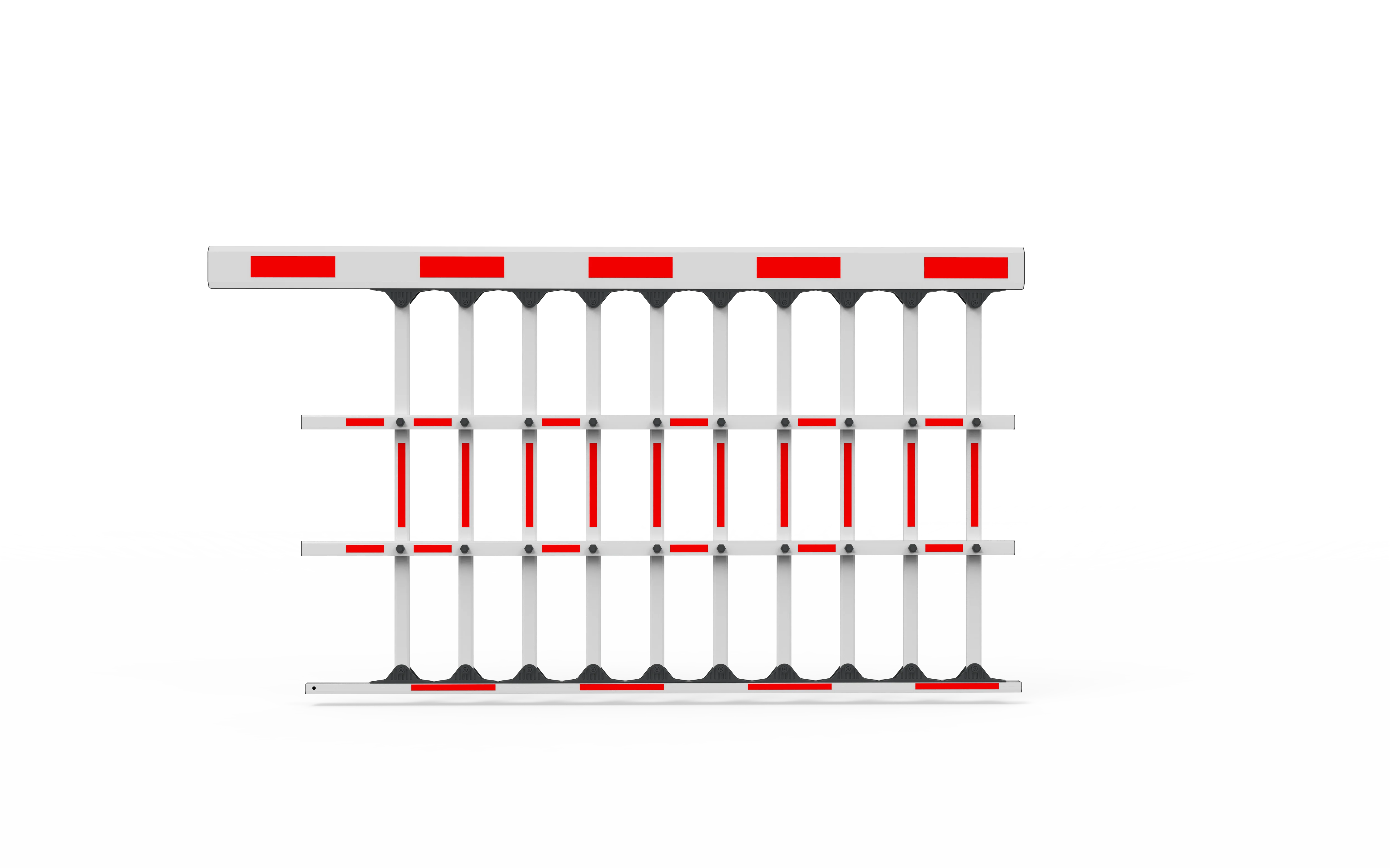 Folding Arm Fence Arm with LED Lights - Customizable Security