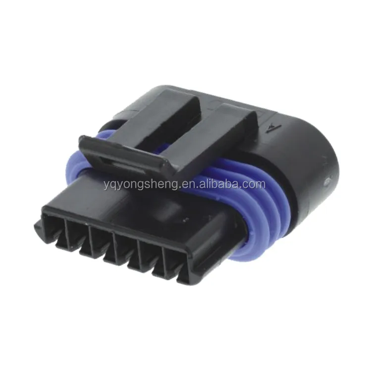 Black Metri-Pack 150.2 6-Way Sealed Aptiv Female 12162210 Connectors ...