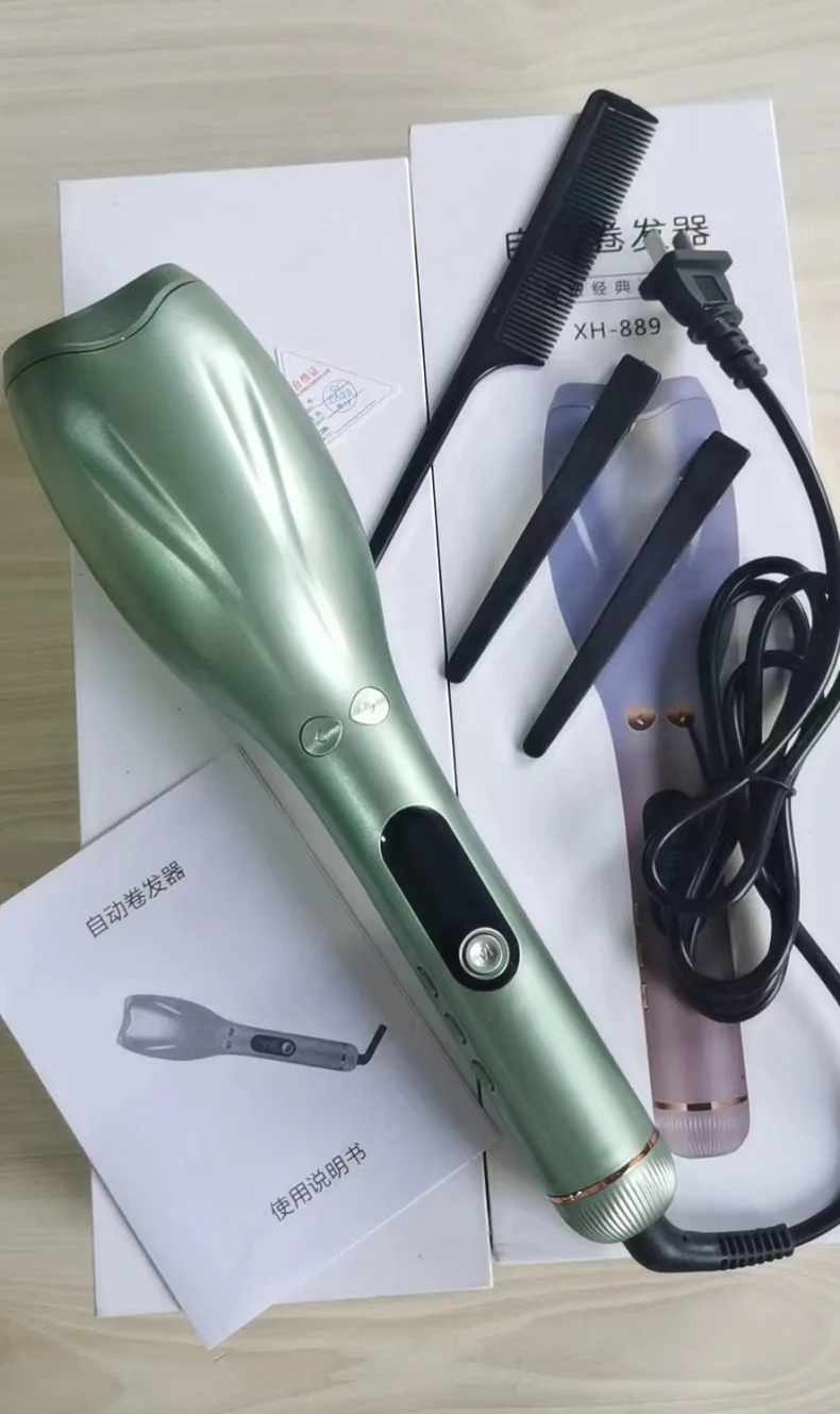 Ceramic Hair Curling Rollers Machine Intelligent LCD Display Multi ...