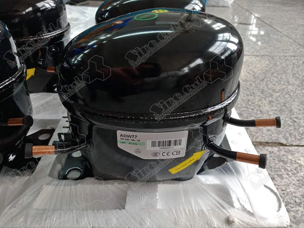 ADW Compressor R134a Series ADW77 for High Quality Refrigerators
