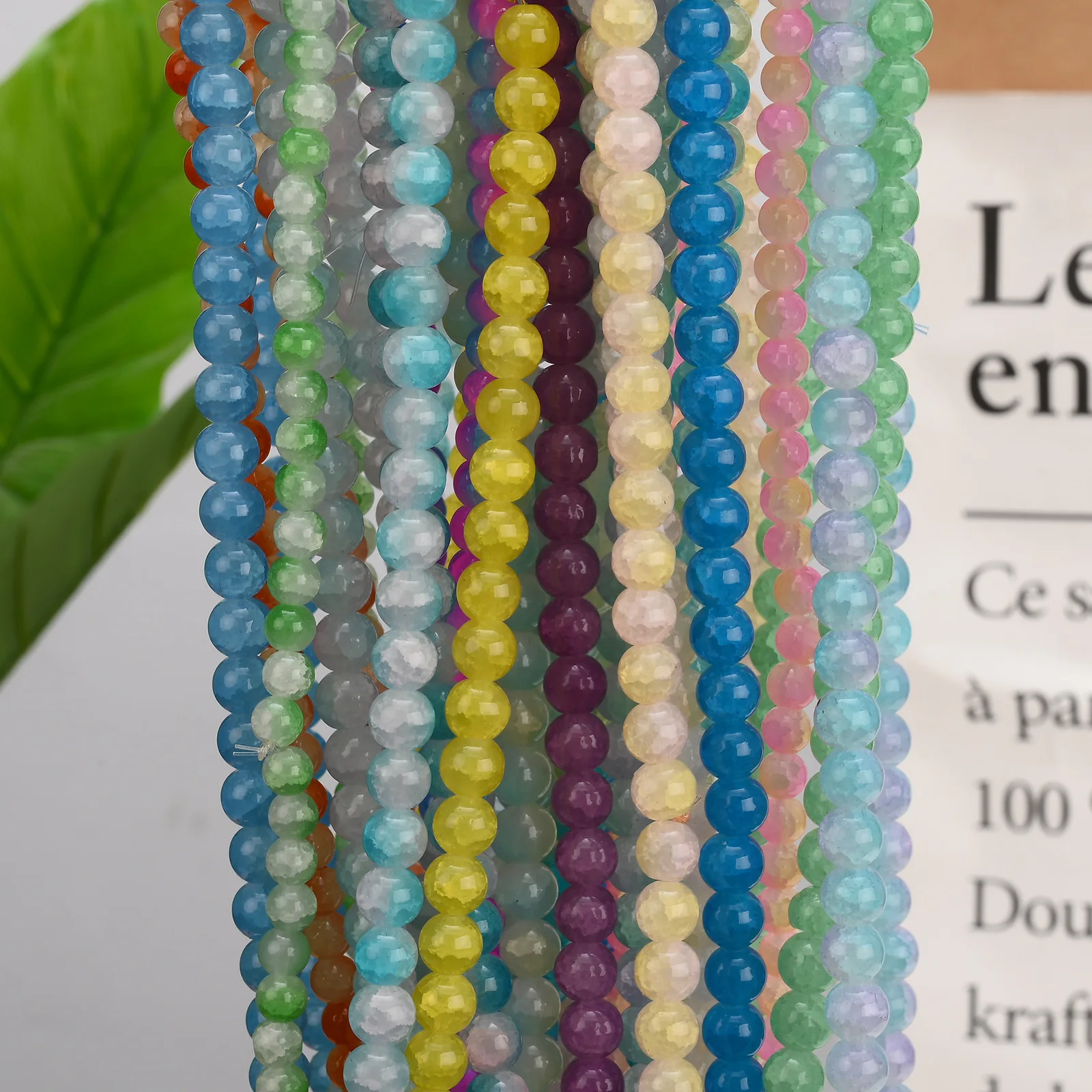 Shop Our New Design 8mm 10mm Round Crystal Beads Wholesale