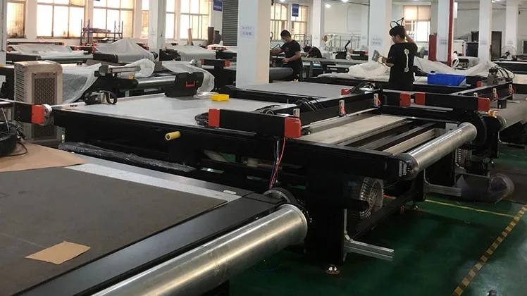 Digital Flatbed Plotter Sample Maker Cutter For Cardboard Carton Box ...