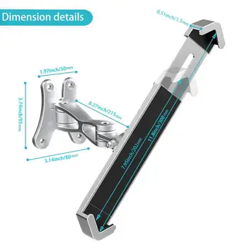 Anti-theft Tablet Wall Mount Heavy Duty Articulating In-wall Tablet ...