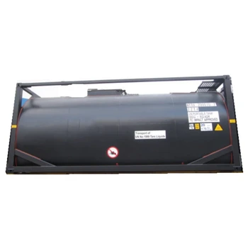 Iso Tank Container 20ft 40ft Bitumen/asphalt/pitch Tanker Container Low ...