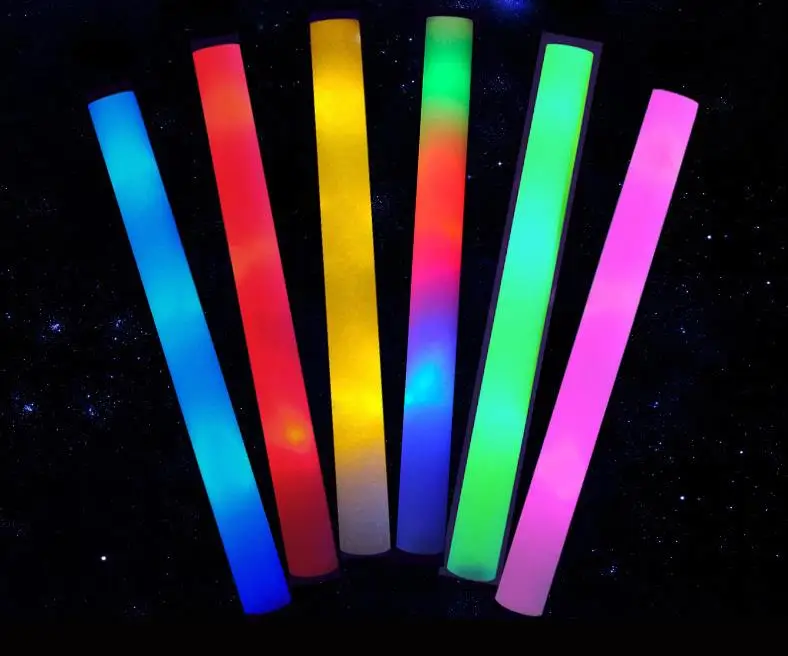 Flashing LED Light Sticks for Weddings Concerts Christmas Halloween ...