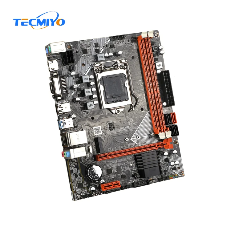 Tecmiyo Motherboard B75 For Desktop Supports Lga1155 I3/i5/i7 Series ...