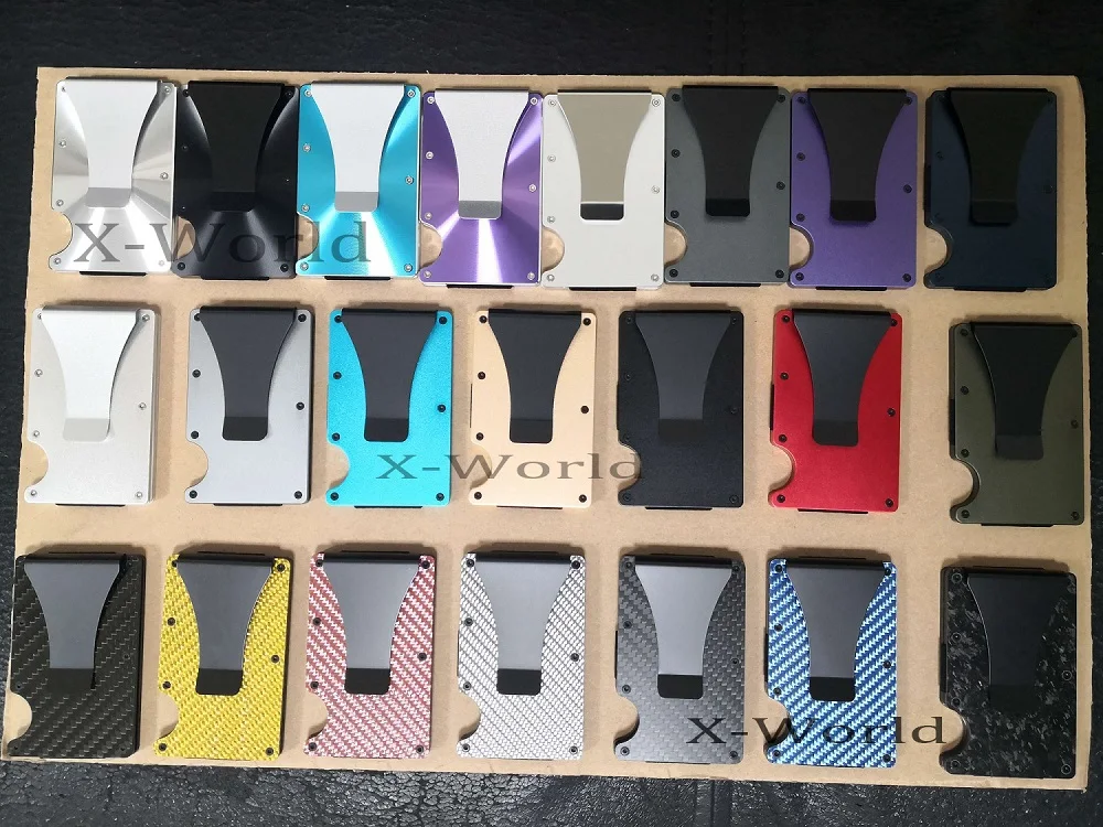 Lightweight Aluminum Cavity Coin Compartment Holder For Rfid Blocking ...