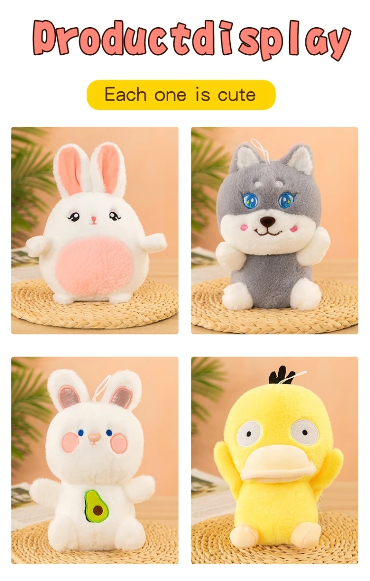 7inch 8 Inch Claw Machine Toys - Plush Animals & Dolls