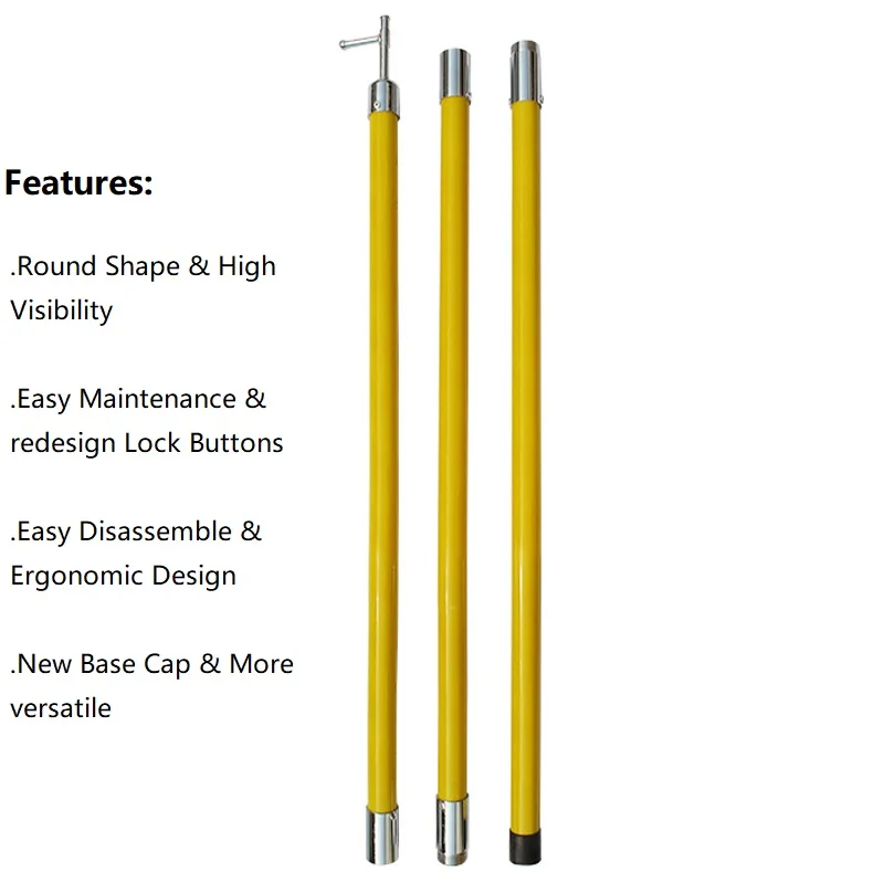 Factory Custom Fiberglass Insulation Telescopic Pole Electric Hot Stick ...