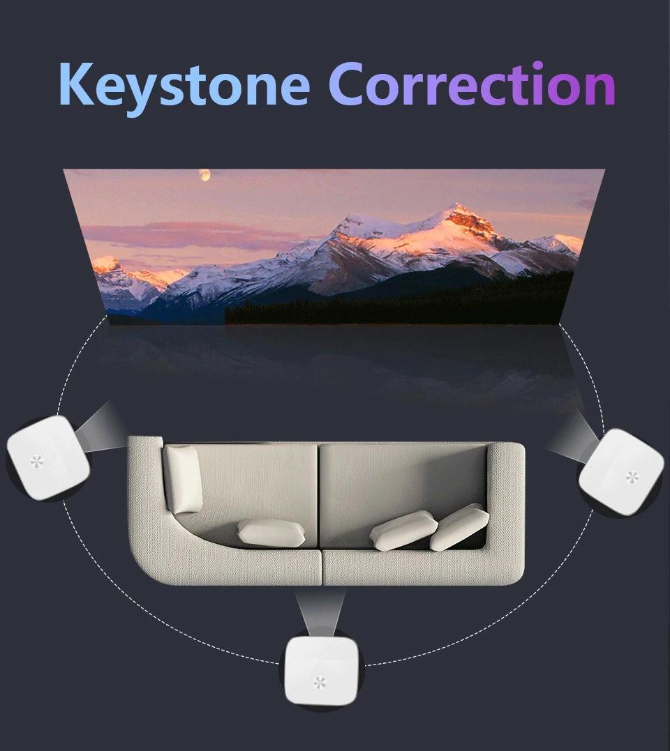 Yh300 Hitoritabi 4K Laser Light Projector - Portable & Smart