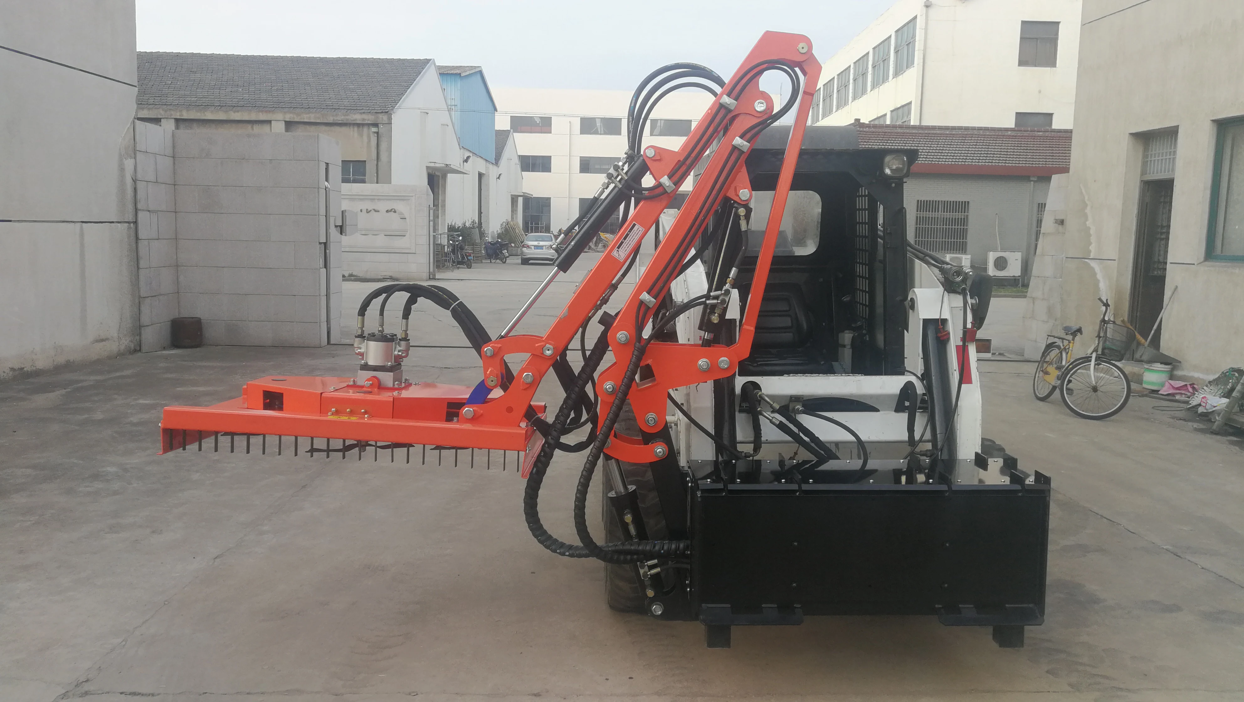 Hydraulic Swing Arm Brush Cutter/mower for Front Tractor