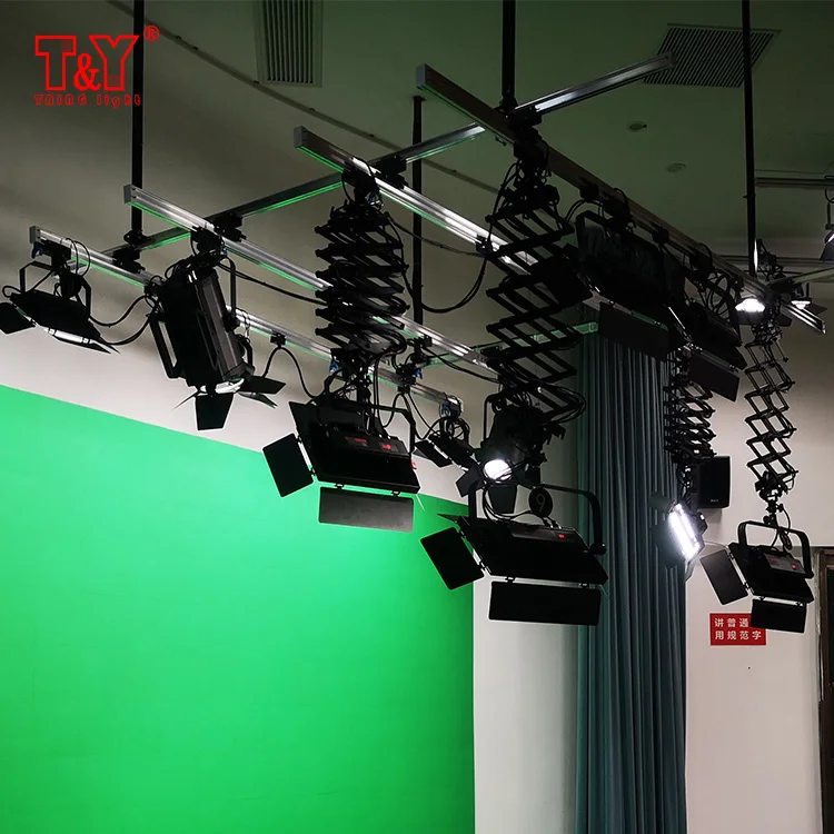 Studio Light Ceiling Rail System - Professional & Durable