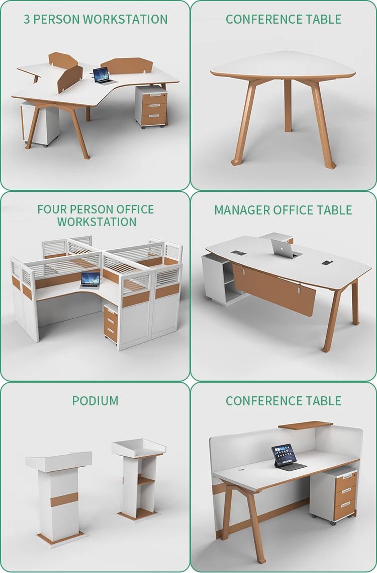 Luxury CEO Desks L-shaped Executive Office Table Office Furniture ...