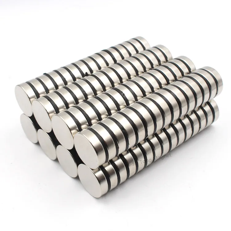 N35 N38 N40 N42 N45 N48 N50 N52 Circle Neodymium Magnet Cylinder Round ...