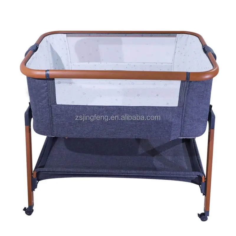 Luxury Baby Sleeping Cot High Quality 6 Heights Adjustable Newest Baby ...