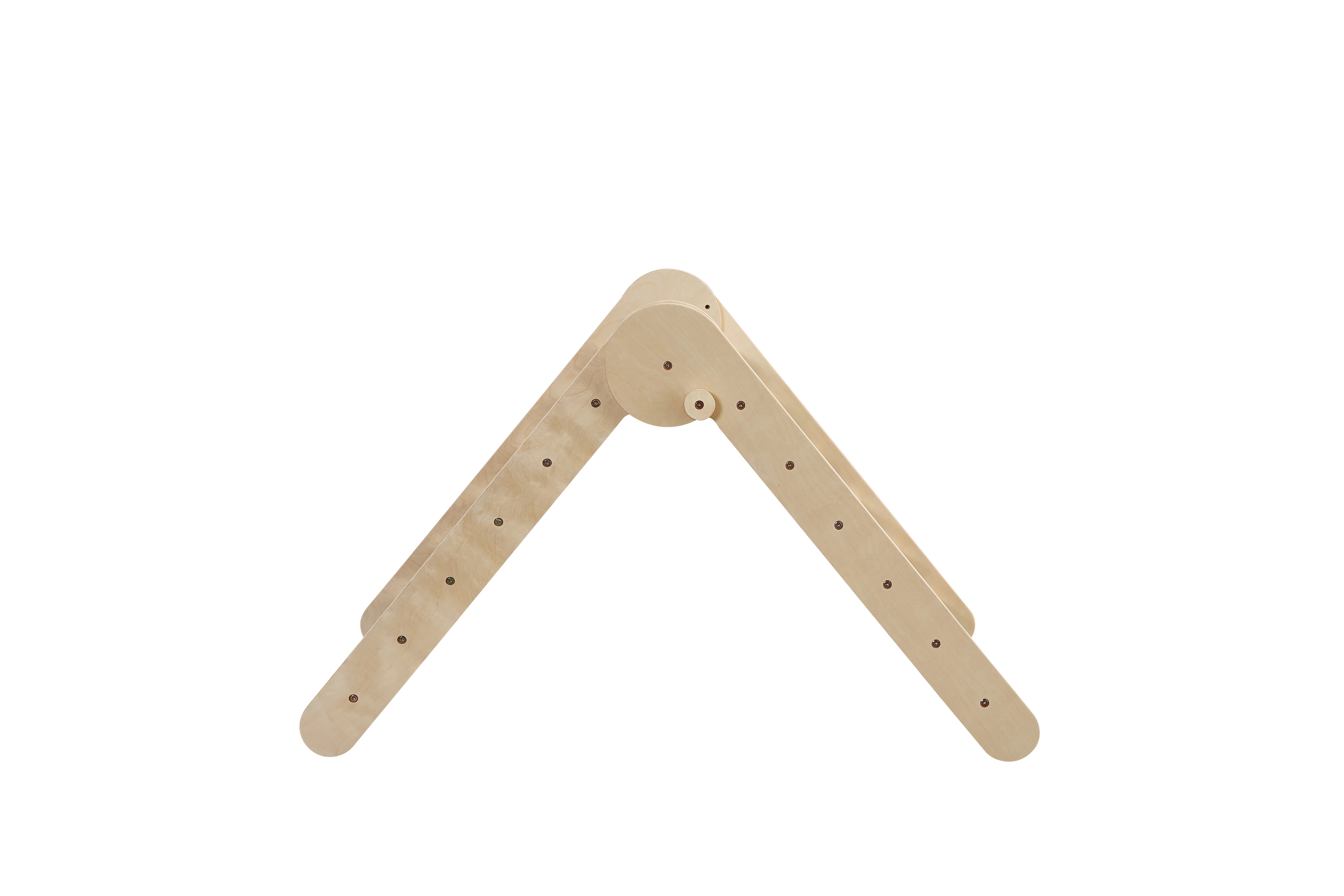 Lm Kids Wooden Montessori Climbing Triangle Arch With Ramp Wooden Kids ...