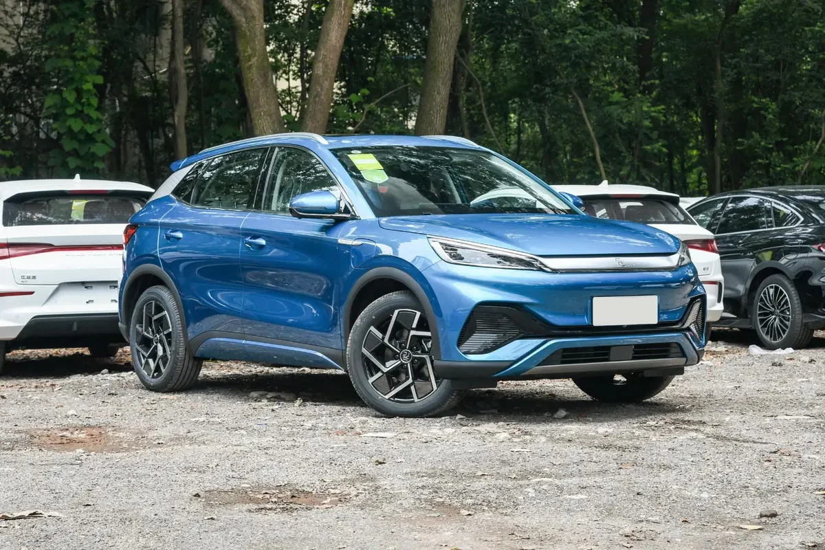 4 Wheel Electric Car Byd Yuan Plus Suv 430km 510km 2023 New Energy Vehicles Electric Ev Car Byd ...