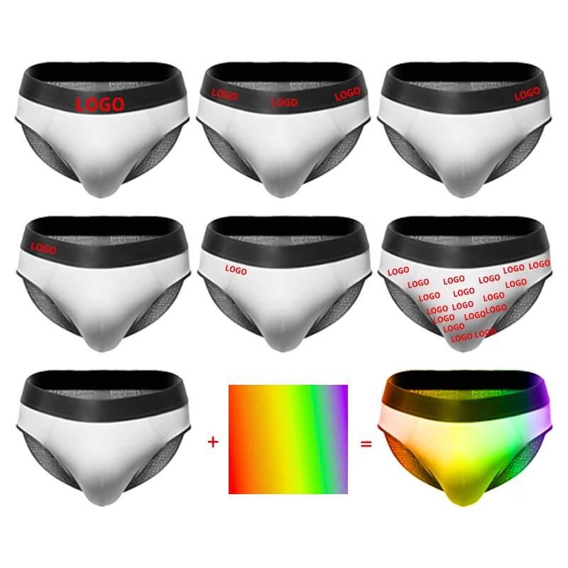 Best Quality Men's Cotton Soft Briefs Simple Solid Color Low-waist ...