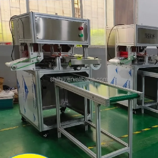 Pleat Plastic Stretch Film Wrapping Packing Machine Small bar Round ...