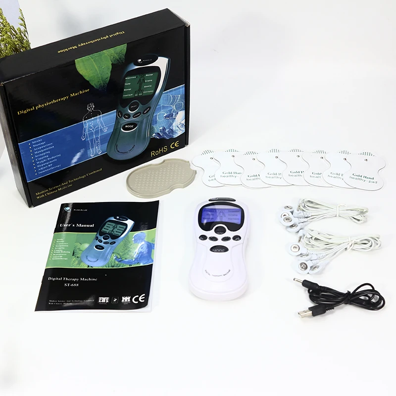 Digital Tens Full Body Acupuncture Healthcare Muscle Stimulator ...