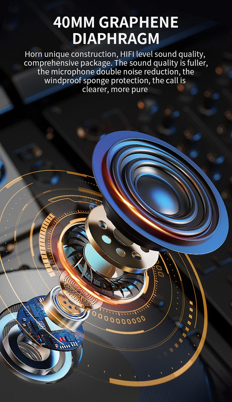 Y10 Classic Style Motorcycle Accessories Helmet Wireless Headphones ...