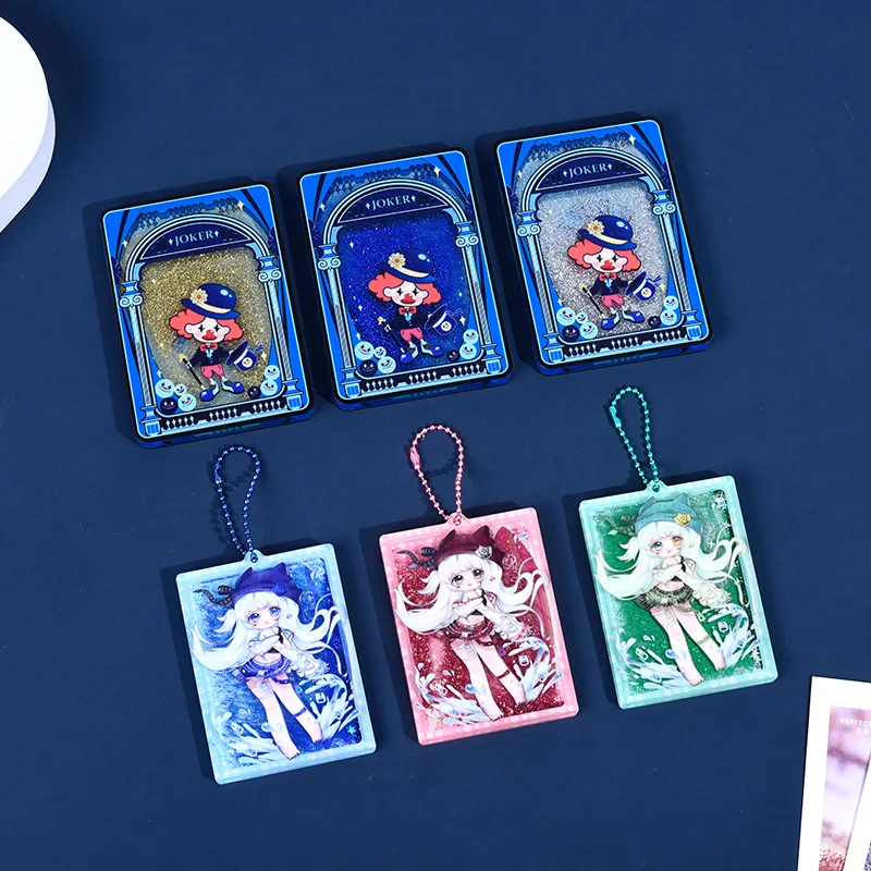 Custom Acrylic Quicksand Standees Create Cartoon Acrylic Keychain ...
