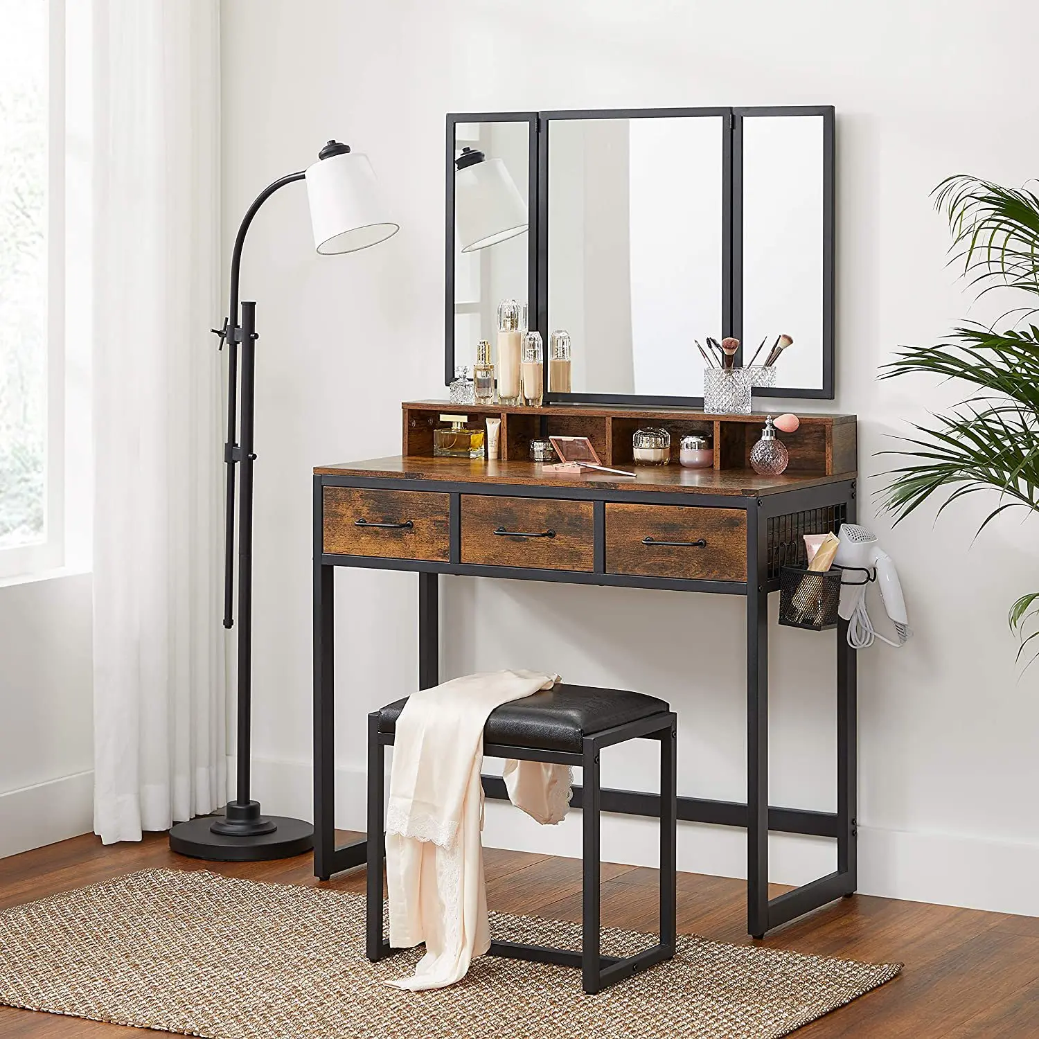 Industrial dressing table mirror store