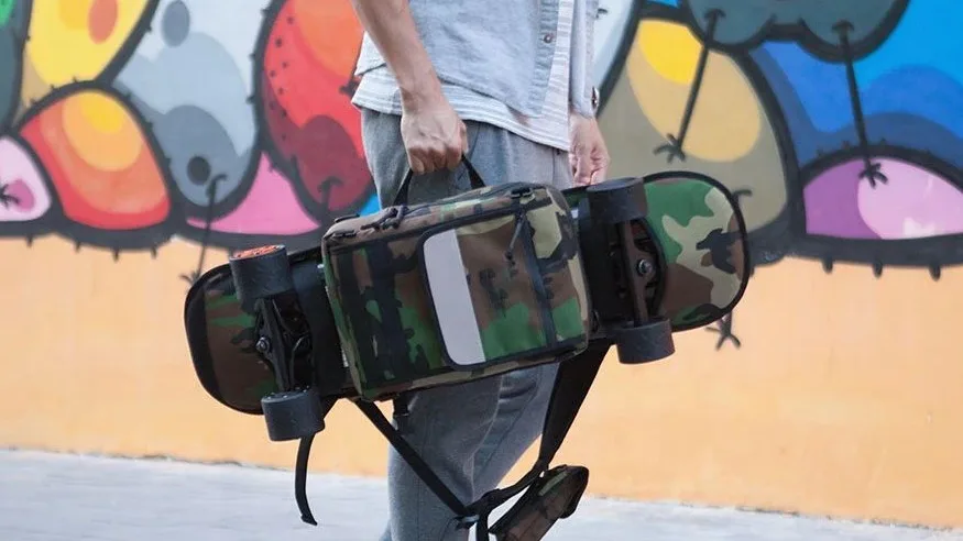 Custom Camo Longboard Bags Electric Skateboard Cruiser Carry Shoulder ...