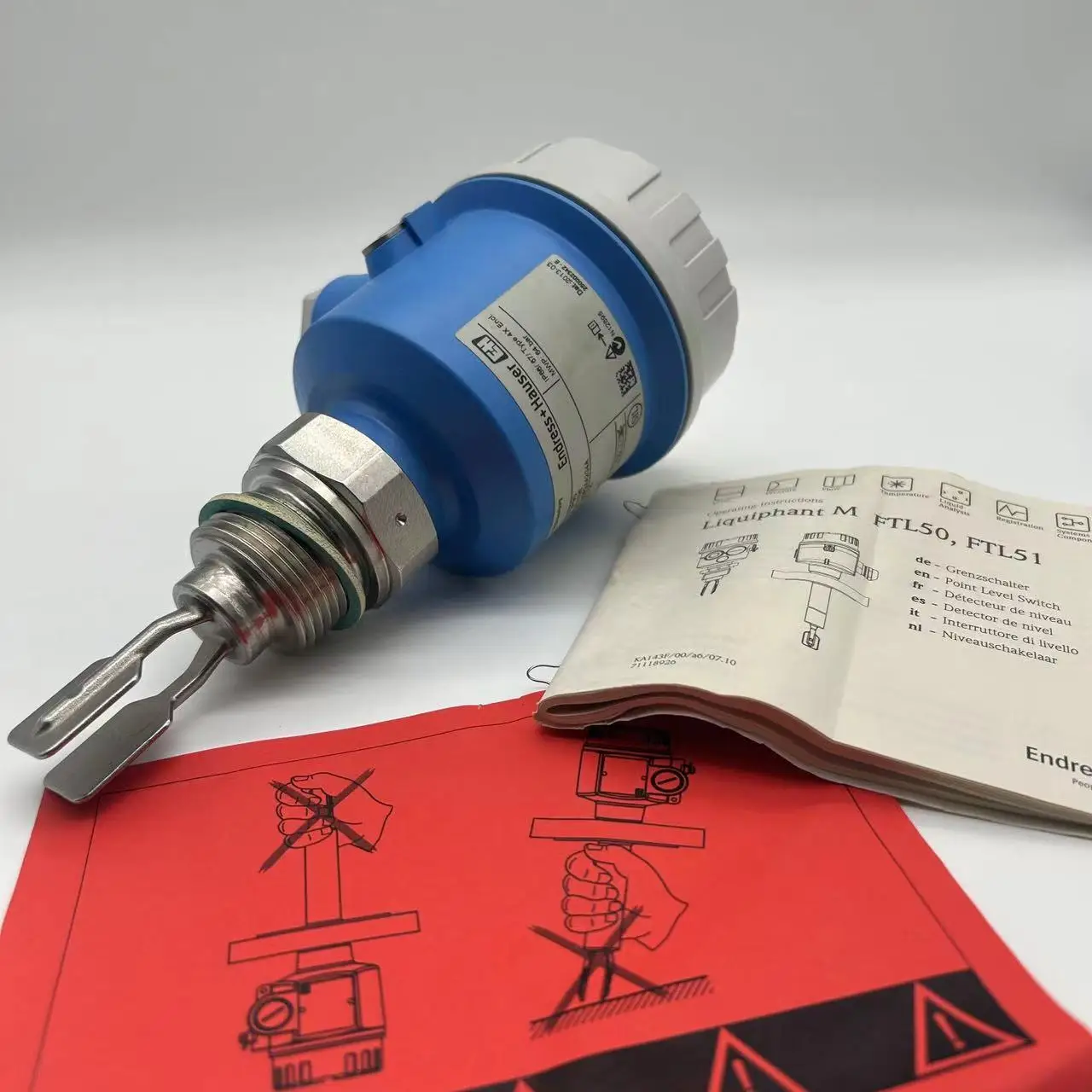 Endress+hauser Ftl50-agr2aa2g4a Liquiphant M Fel 52 10-55vdc Ftl50-18p9 ...